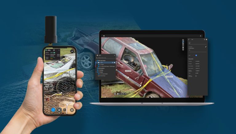 Pix4Dvidoc RTK Rover - Handheld Terrestrial Scanning Tool