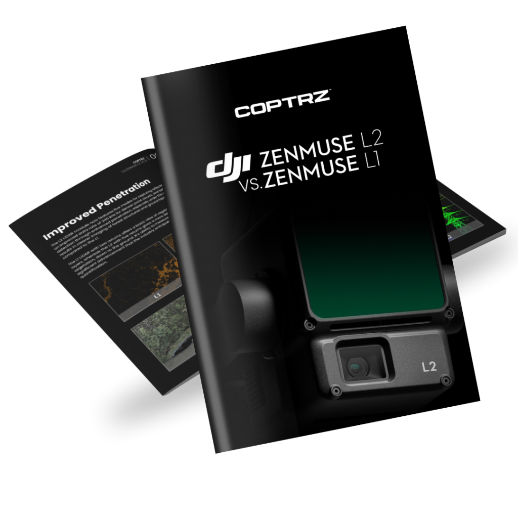 DJI Zenmuse L2 vs L1 Comparison